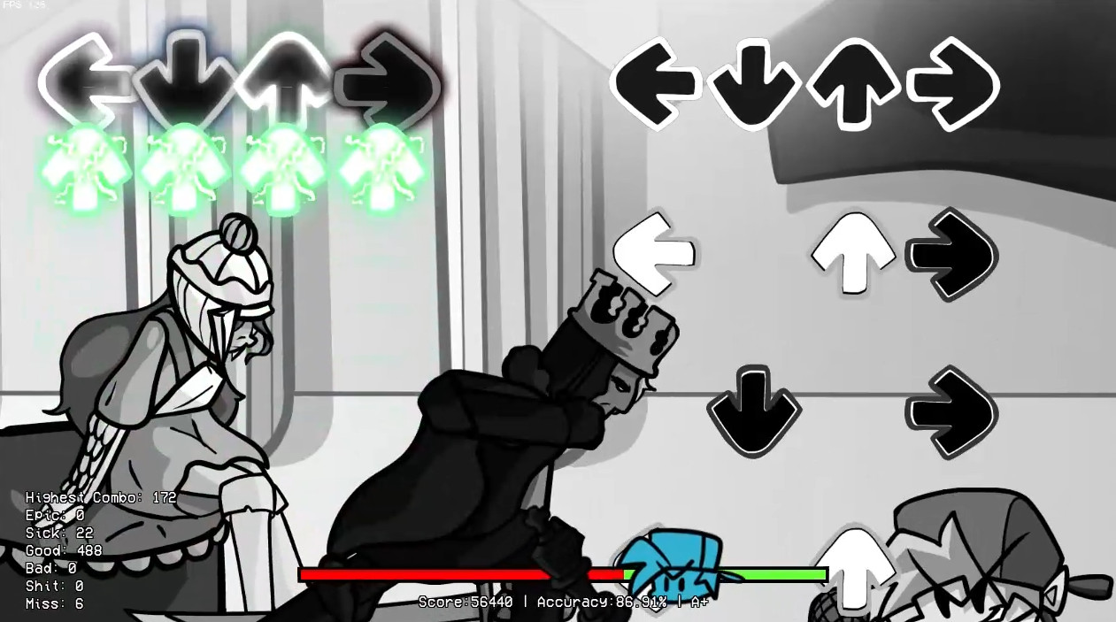 FNF VS. Omega: Kaizo mode Dishonor Mod for Friday Night Funkin' | FNF Mods