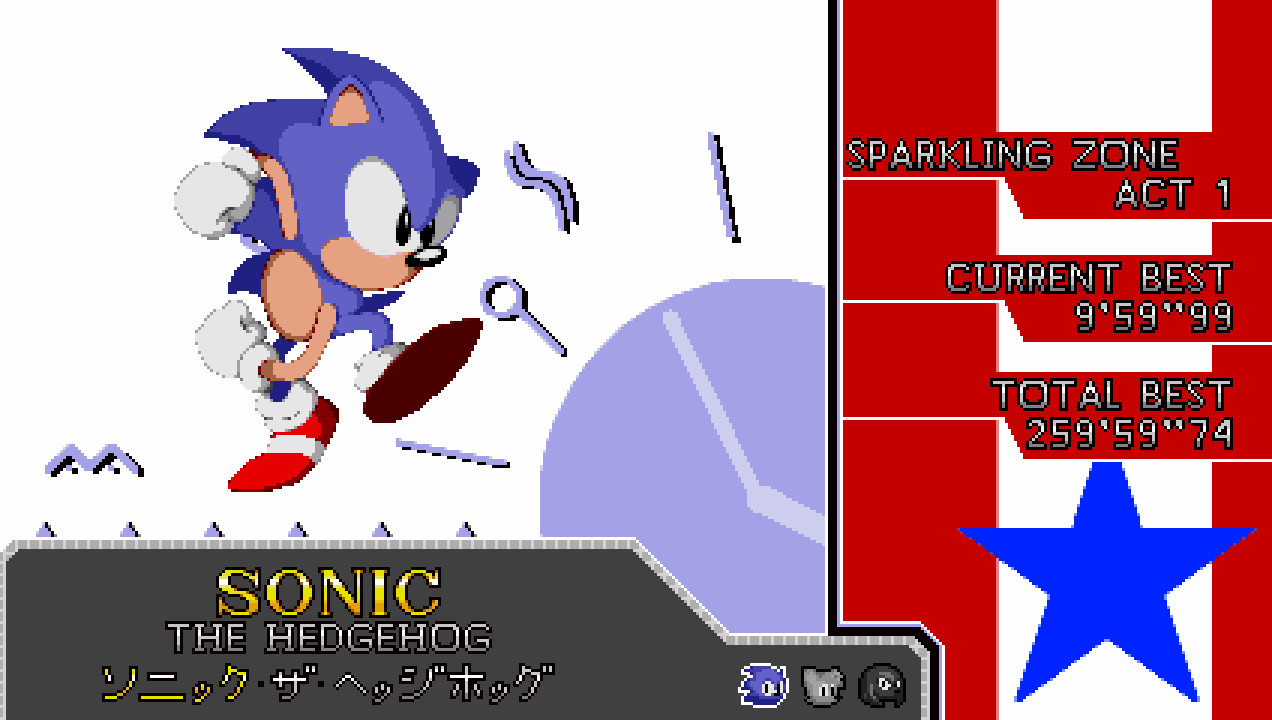 Prototype Zone Names in the Menus [Sonic The Hedgehog Forever] [Mods]