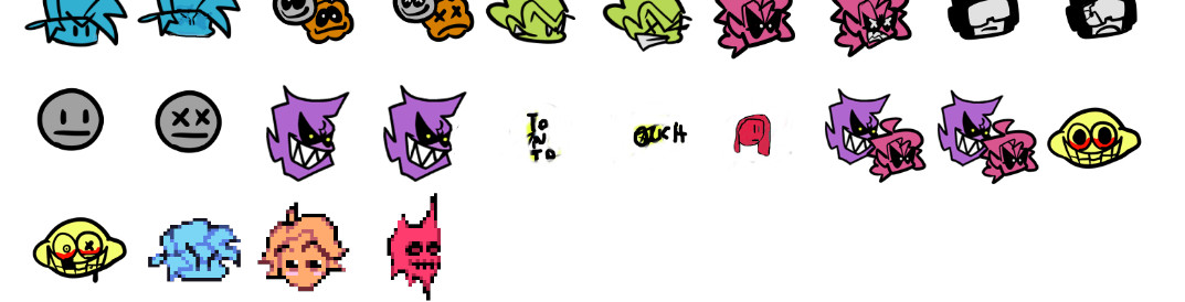 Some new icons mod Mod for Friday Night Funkin' | FNF Mods