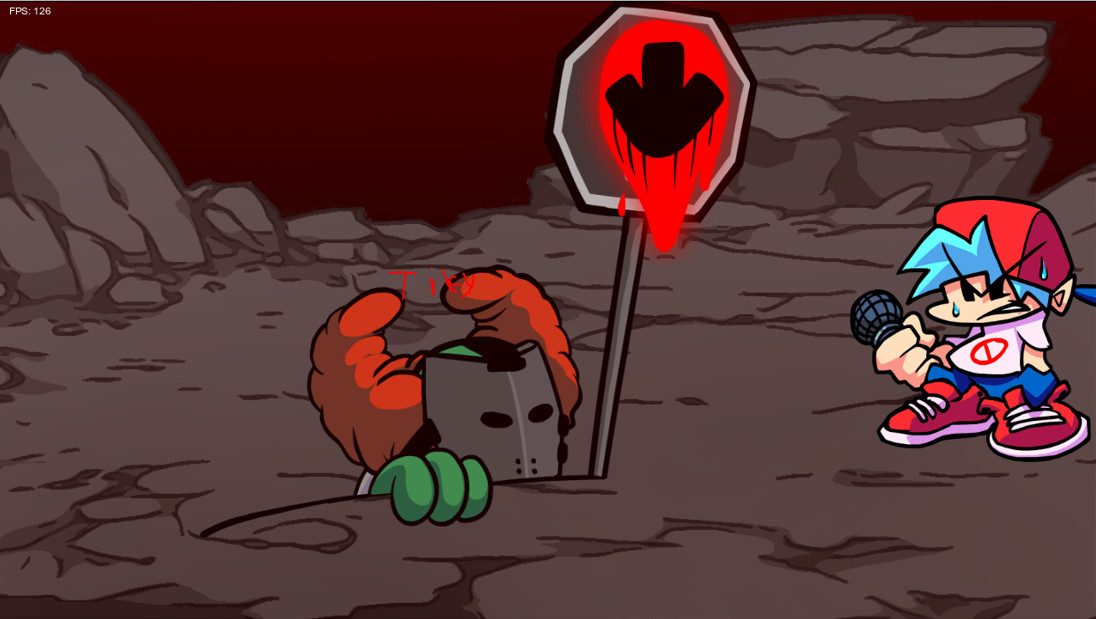 The Full-Ass Tricky Mod (fire edition) Mod for Friday Night Funkin ...