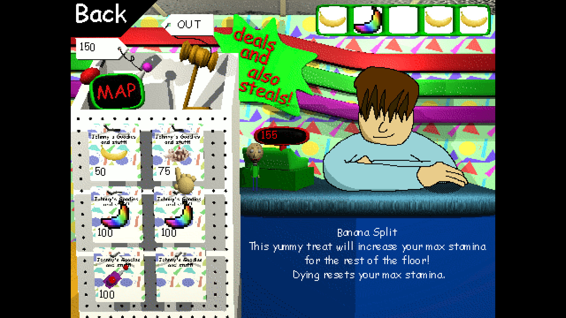 (0.3.8) Baldi's Basics Plus: Banana Mayham Mod for Baldi's Basics ...