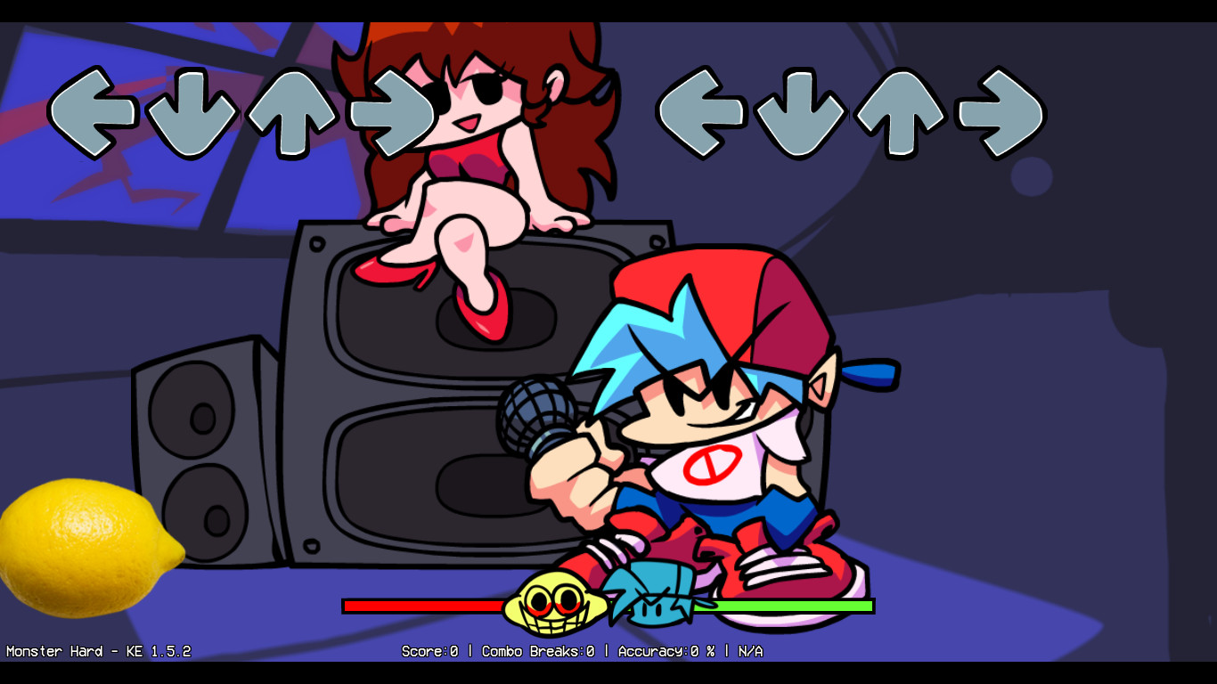 Monster But He is a lemon Mod for Friday Night Funkin' | FNF Mods