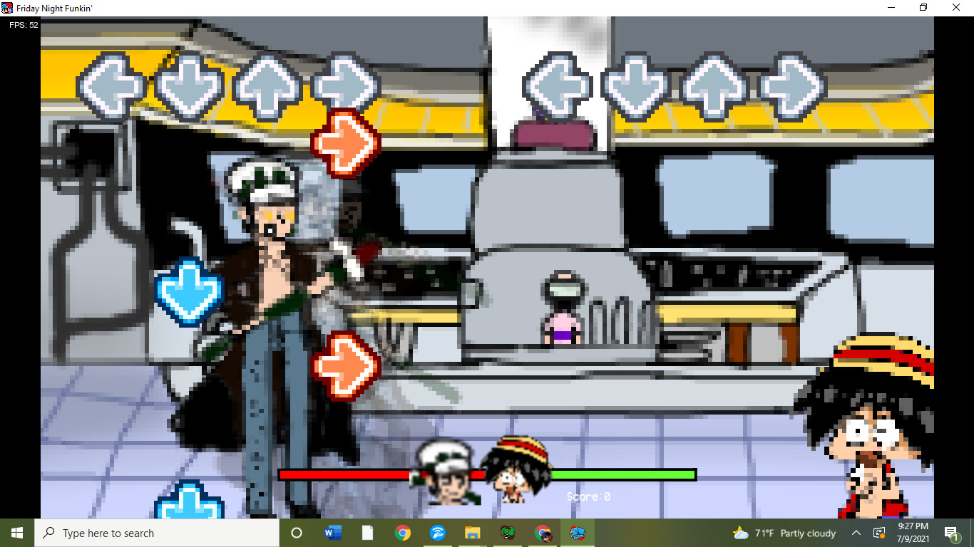 One Piece Funkin': A One Piece FNF Game Mod for Friday Night Funkin ...