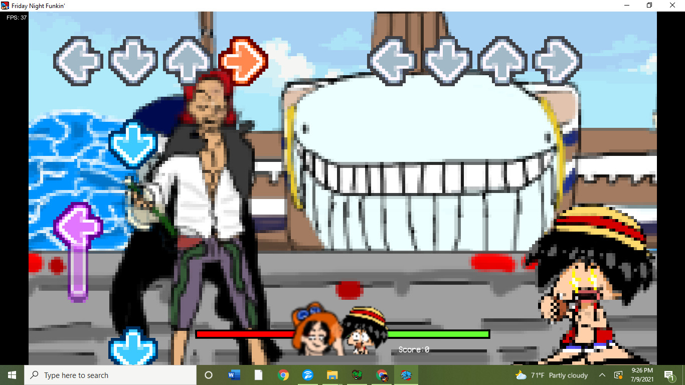 One Piece Funkin': A One Piece FNF Game Mod for Friday Night Funkin ...