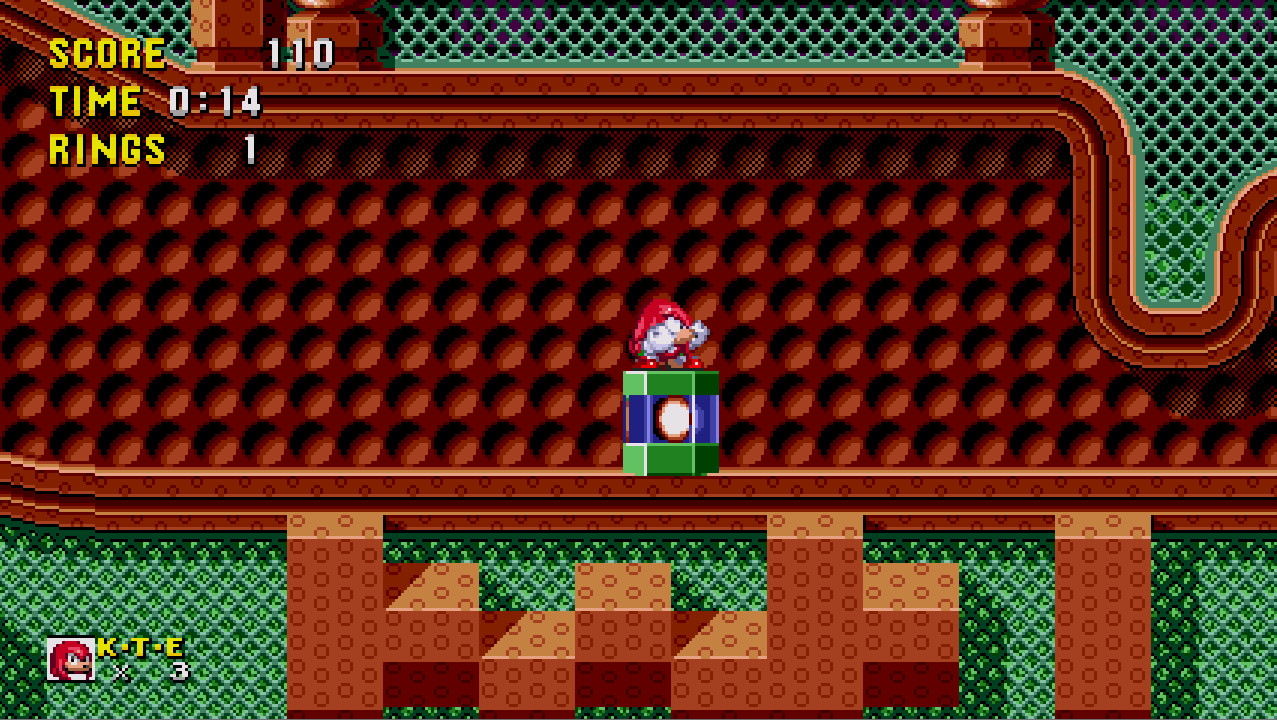 Knuckles S3K colors Mod for Sonic the Hedgehog Forever | S1F Mods