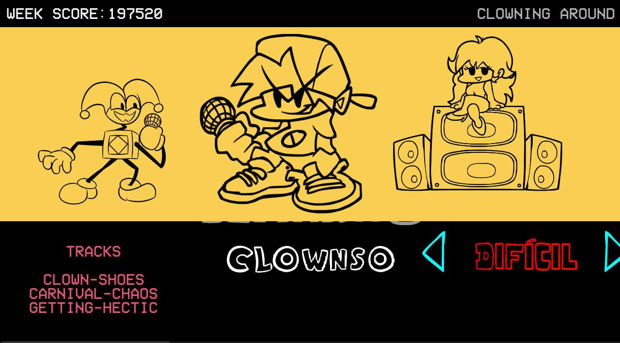 FNF | Clownso Mod | Traduzido em PT-BR Mod for Friday Night Funkin ...