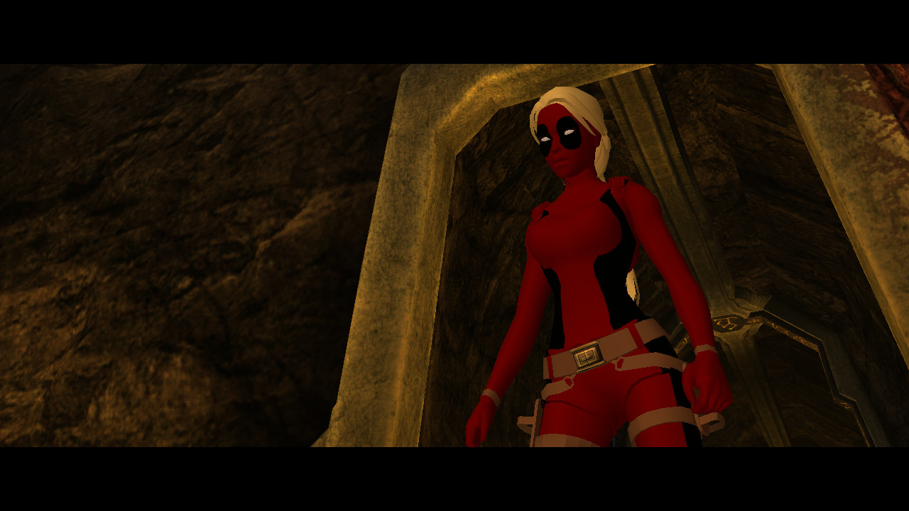 Lady Deadpool Mod for Tomb Raider: Anniversary | TRA Mods