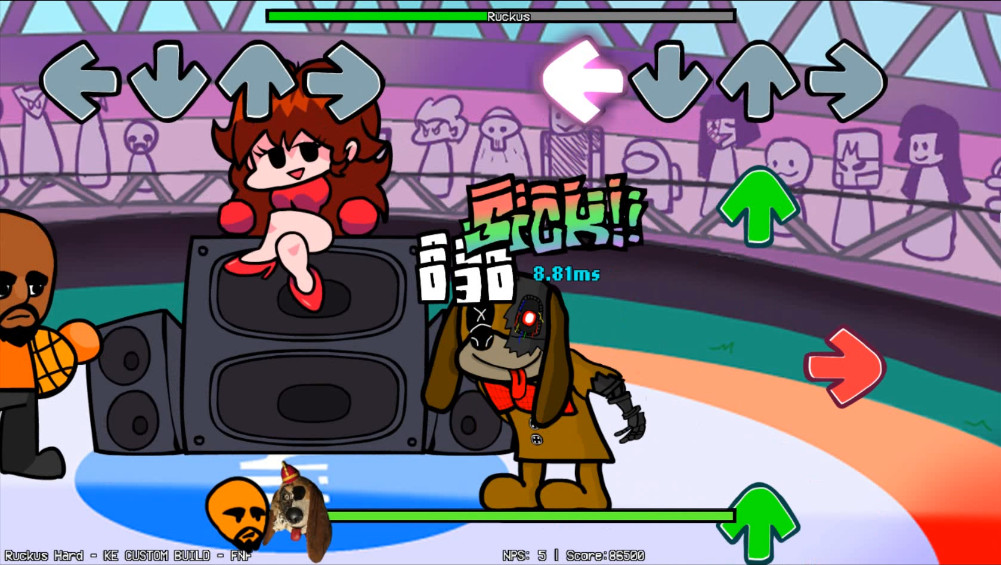 Fleege Over BF [Friday Night Funkin'] [Mods]