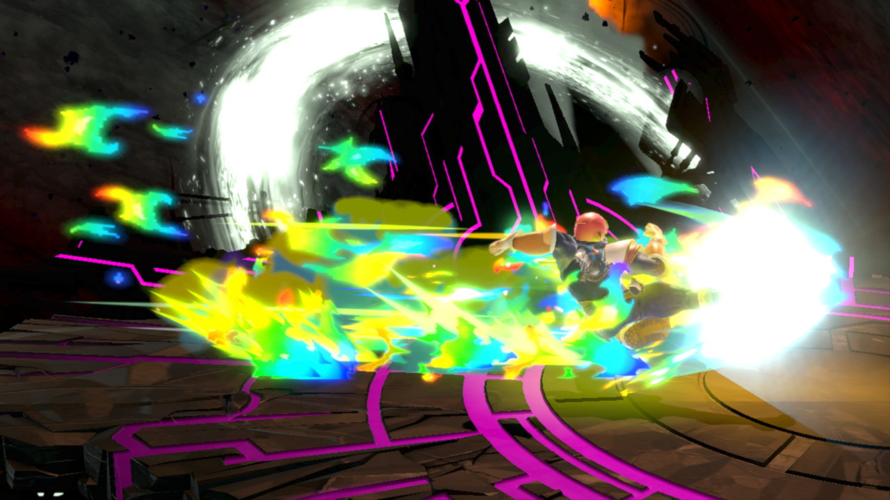Rainbow Captain Falcon Effects Mod for Super Smash Bros. Ultimate ...