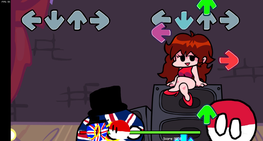 FNF: CountryBall MOD! Mod for Friday Night Funkin' | FNF Mods