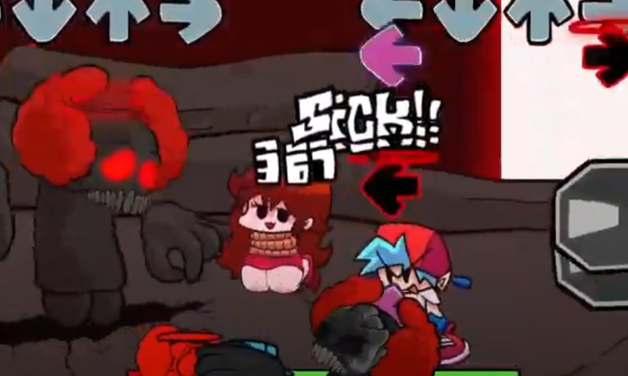 The Full-Ass Tricky Mod (fire edition) Mod for Friday Night Funkin' | FNF Mods