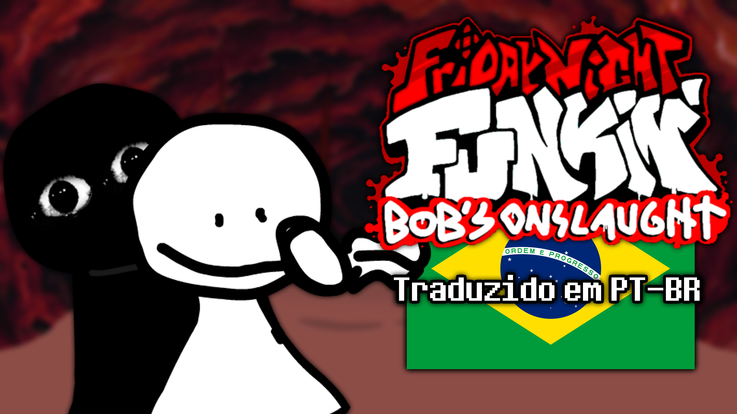 FNF | Bob Week + Onslaught | Traduzido em PT-BR Mod for Friday Night Funkin' | FNF Mods