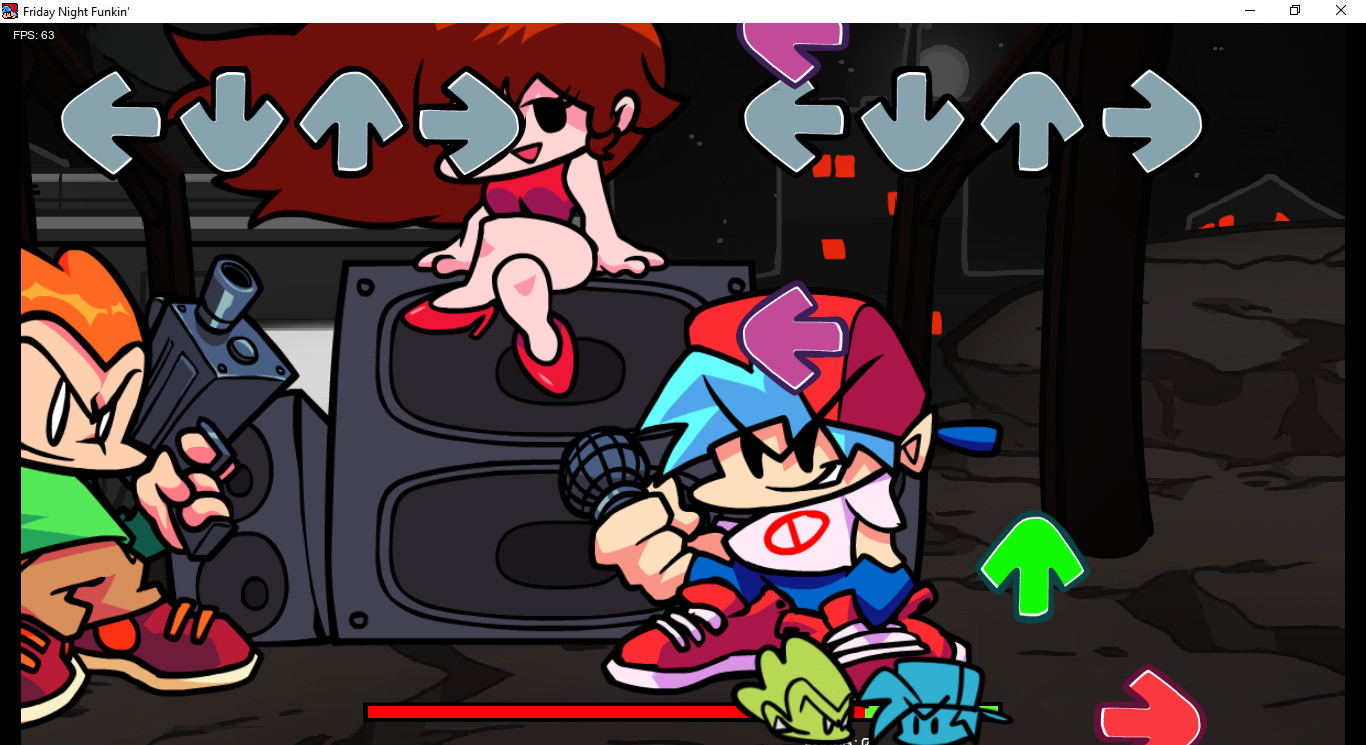 Look at this cool week 3 background i made [Friday Night Funkin'] [Mods]