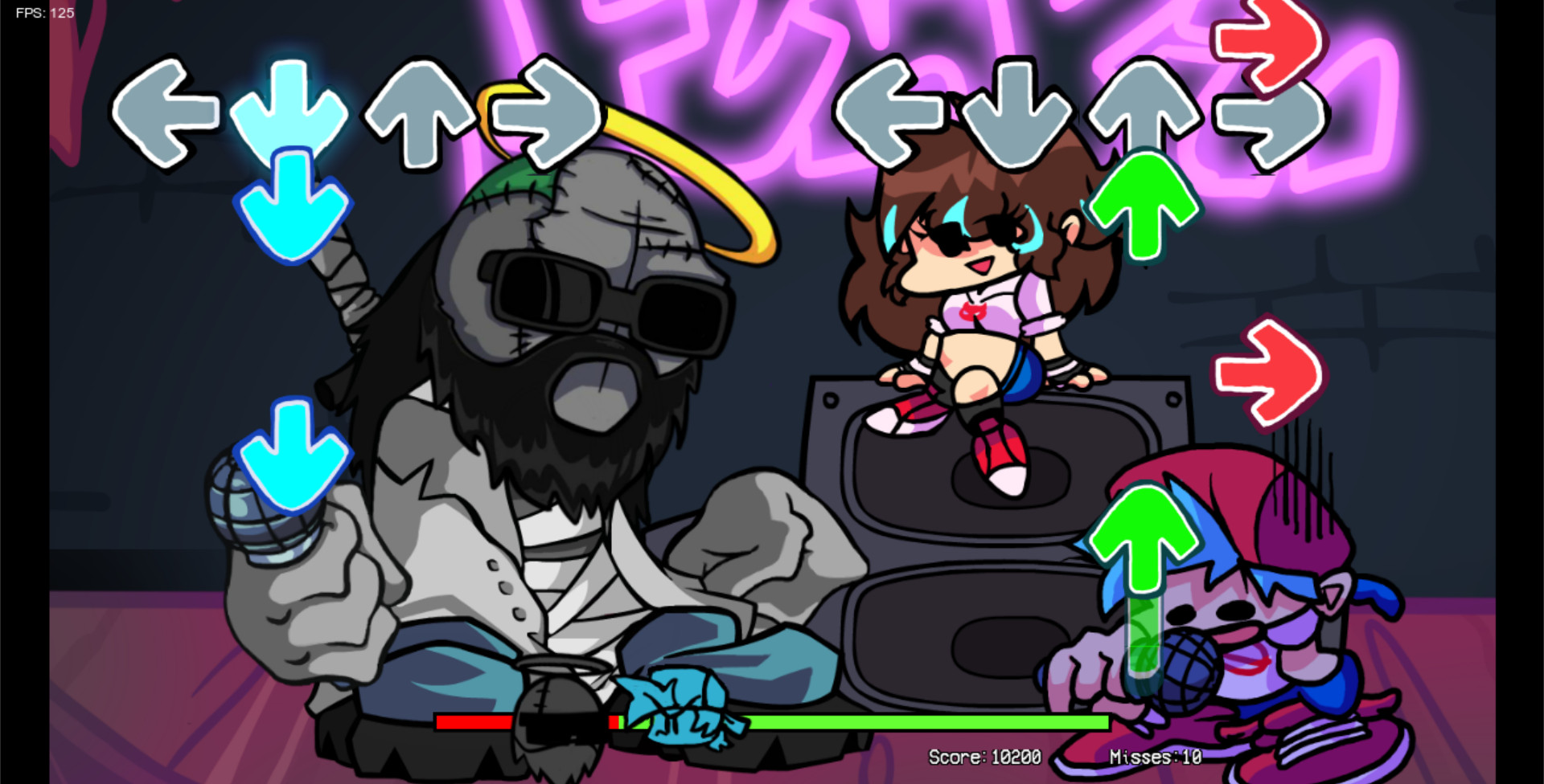 V.S Jeb for FNF Multi V3! Mod for Friday Night Funkin' | FNF Mods