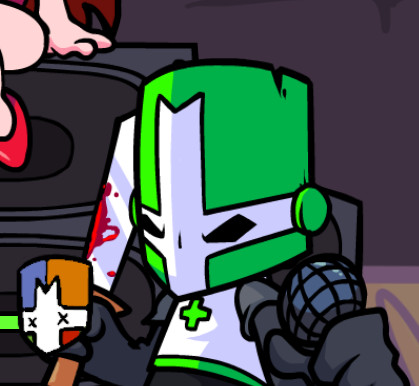 Knight over BF Mod for Friday Night Funkin' | FNF Mods