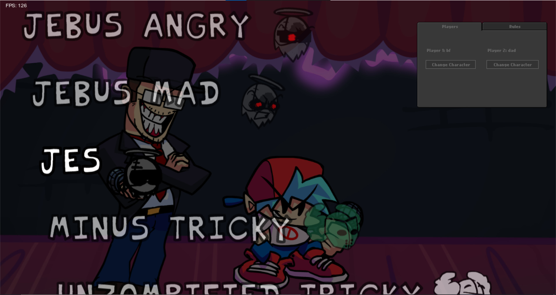 V.S Jeb for FNF Multi V3! Mod for Friday Night Funkin' | FNF Mods