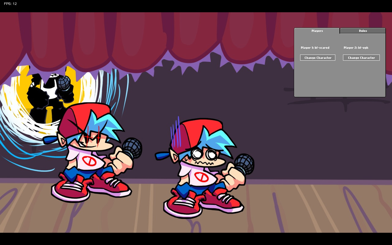 bf ugh for multiplayer(+custom background) [Friday Night Funkin'] [Mods]