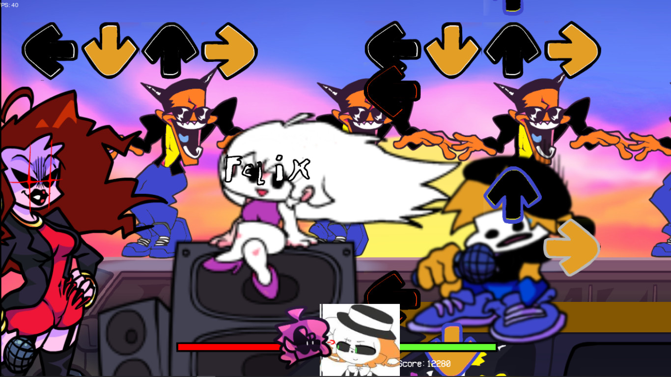 Felix From ROBLOX Piggy Mod! Mod for Friday Night Funkin' | FNF Mods