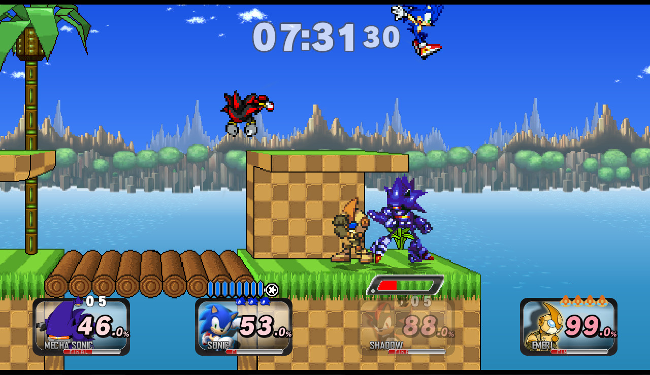 Mecha Sonic - New Gfx Mod for Super Smash Bros. Crusade | SSBC Mods
