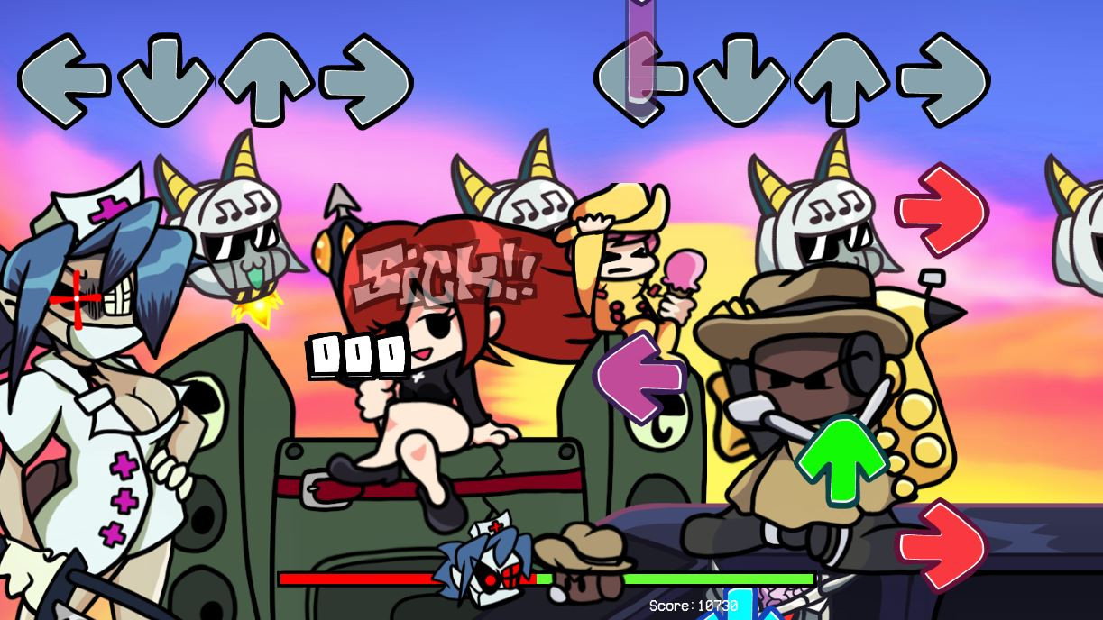 Big Band from skullgirls [bf skin] Mod for Friday Night Funkin' | FNF Mods