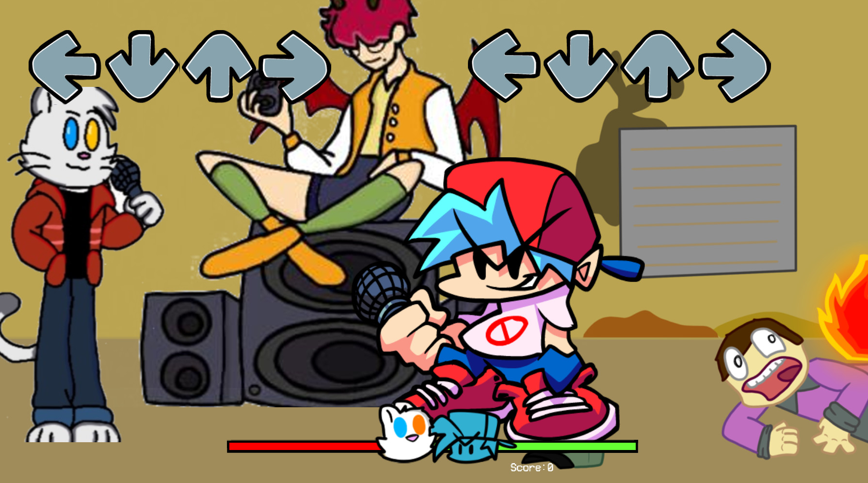 VS Alex el gato Mod for Friday Night Funkin' | FNF Mods