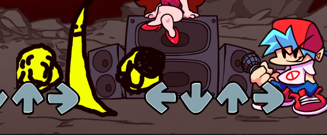 banana tricky Mod for Friday Night Funkin' | FNF Mods