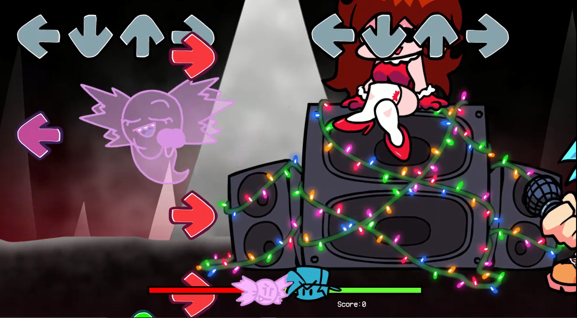 Bow as Annie! (VS Annie Reskin) Mod for Friday Night Funkin' | FNF Mods