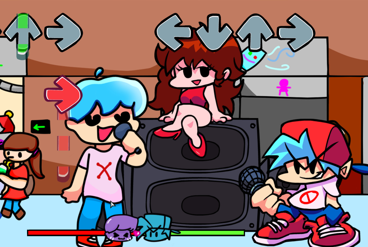 vs sky genderswap (lesky)(trashed) UnU Mod for Friday Night Funkin ...