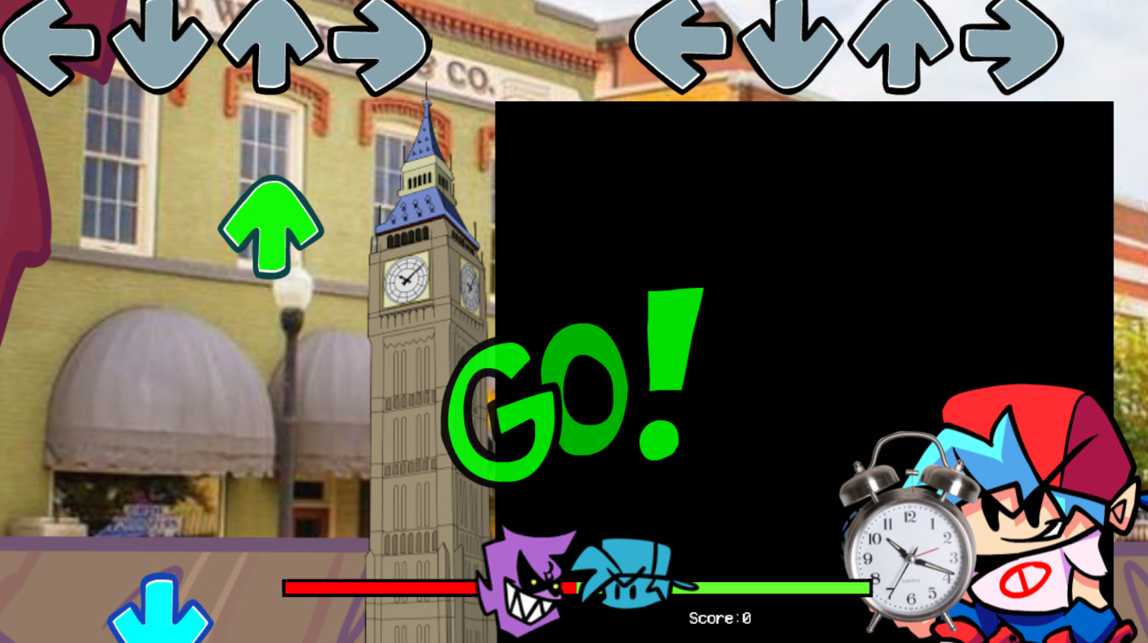 FNF VS. clock tower [Friday Night Funkin'] [Mods]