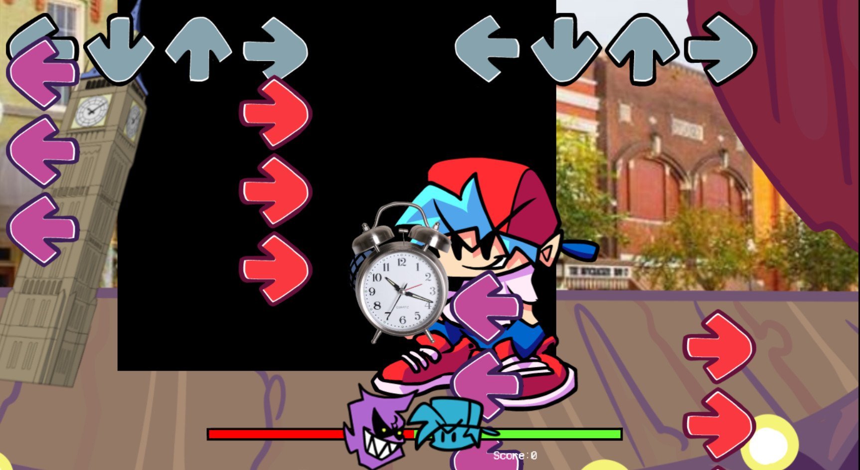 FNF VS. clock tower [Friday Night Funkin'] [Mods]