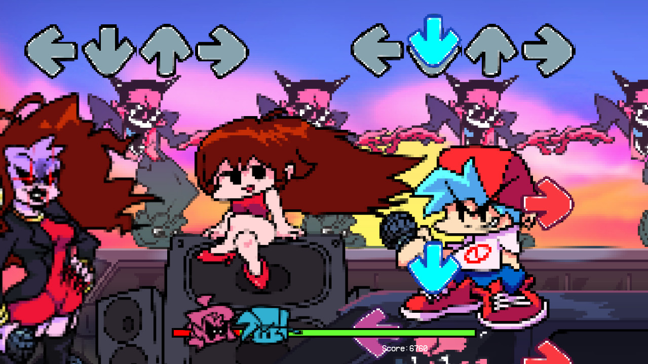 BitCrushed Pixels FNF 1.5 [Friday Night Funkin'] [Mods]