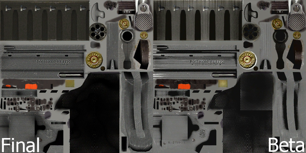 Beta Revolver Skin Mod for Half-Life 2 | HL2 Mods