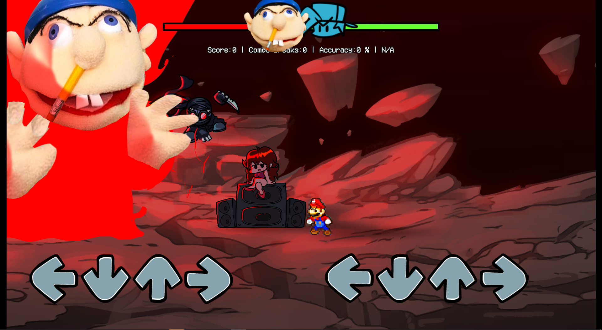 FNF tricky but its SML Mod for Friday Night Funkin' | FNF Mods