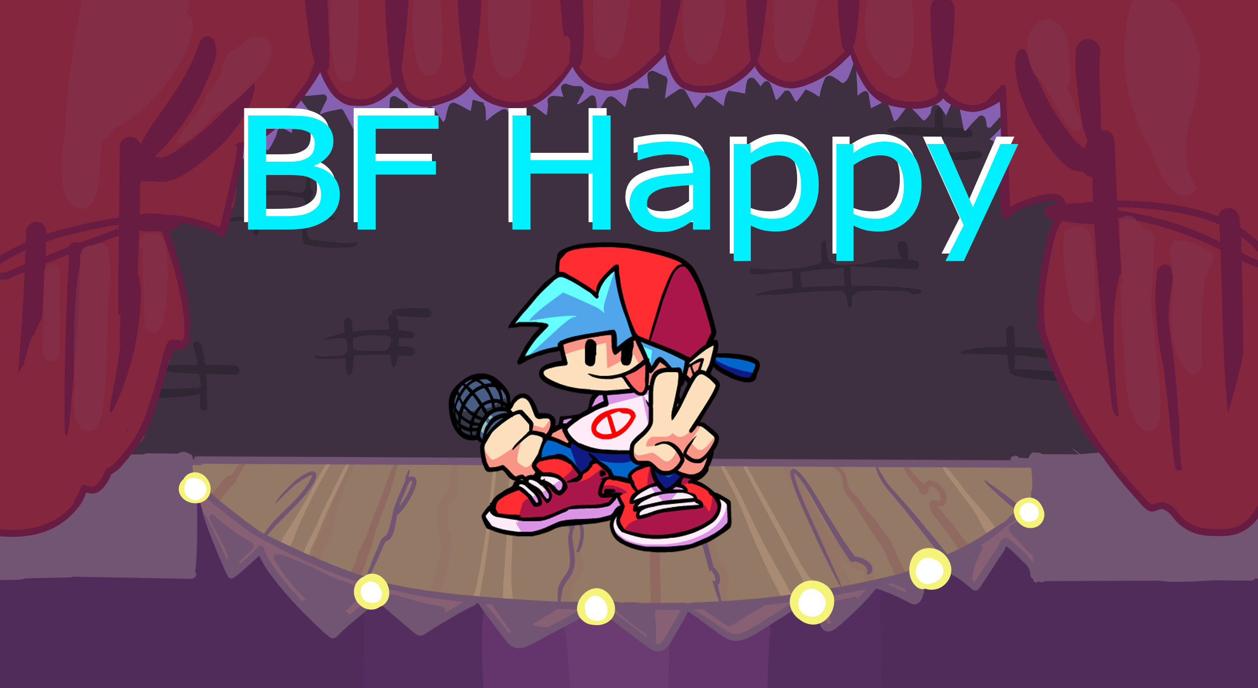 Boyfriend But he Happy [Friday Night Funkin'] [Mods]