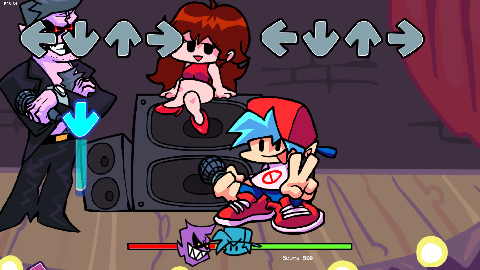 Boyfriend But he Happy Mod for Friday Night Funkin' | FNF Mods