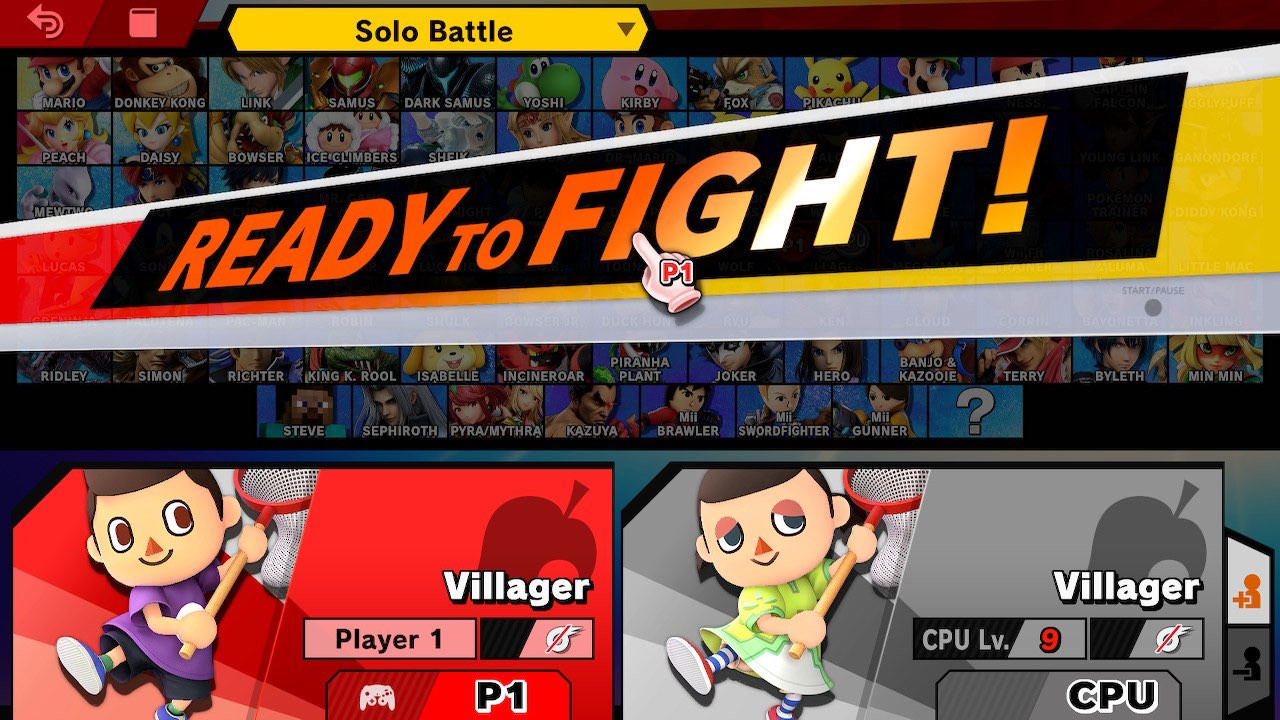 Smash 4 Villager Skins Mod for Super Smash Bros. Ultimate | SSBU Mods