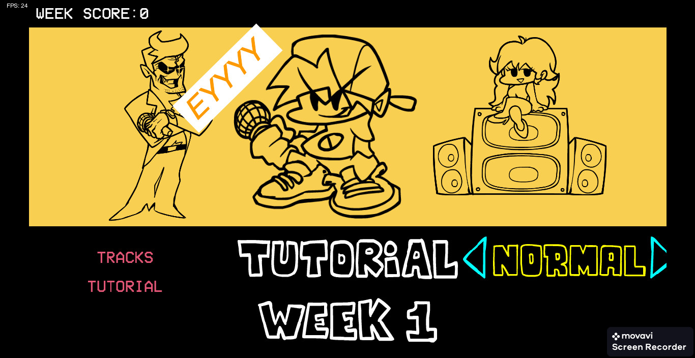 BoyFriend With Red hair (MOD) [Friday Night Funkin'] [Mods]