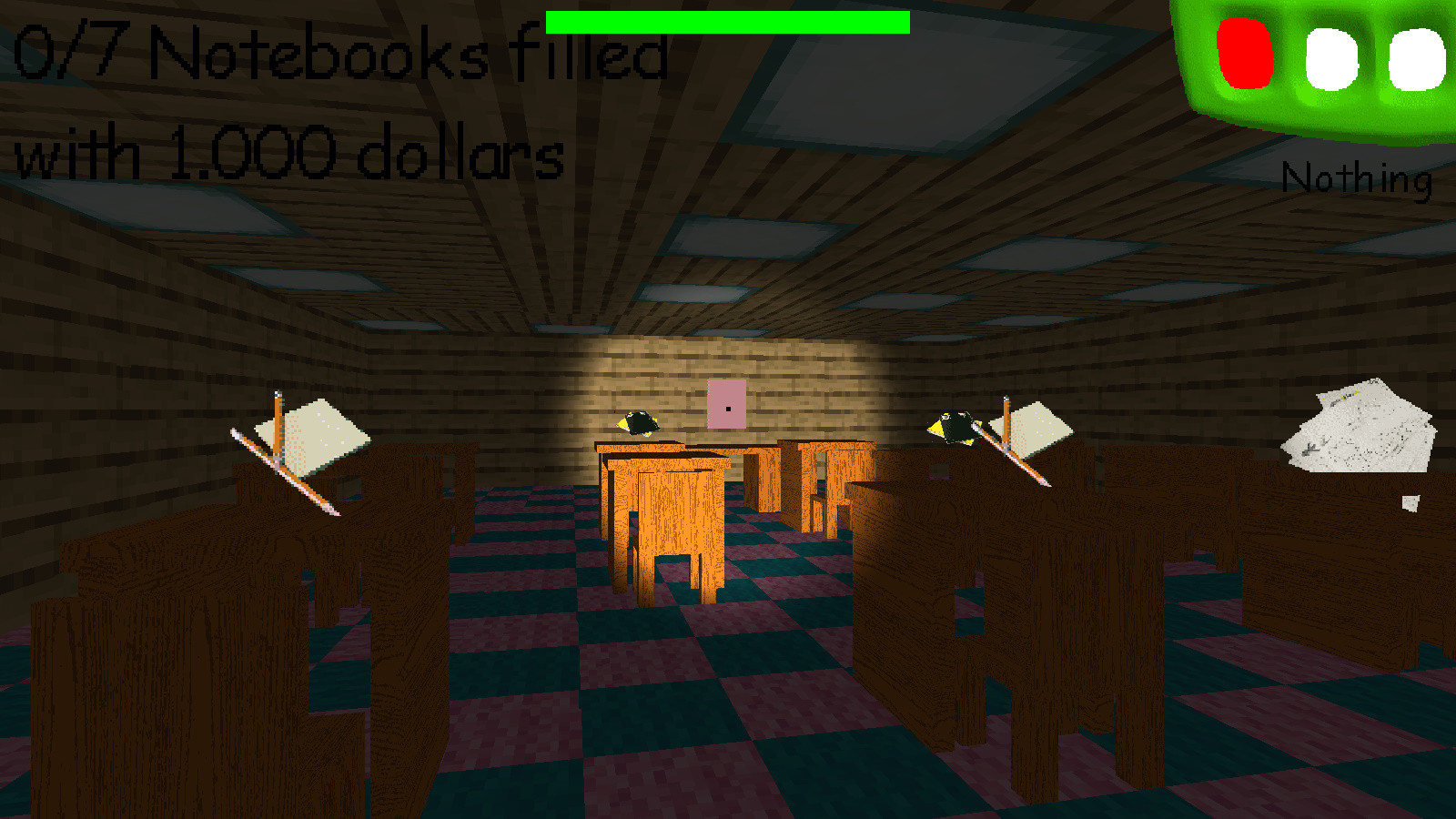 Mr Beast's BASICS in The Youtuber's School Mod for Baldi's Basics ...