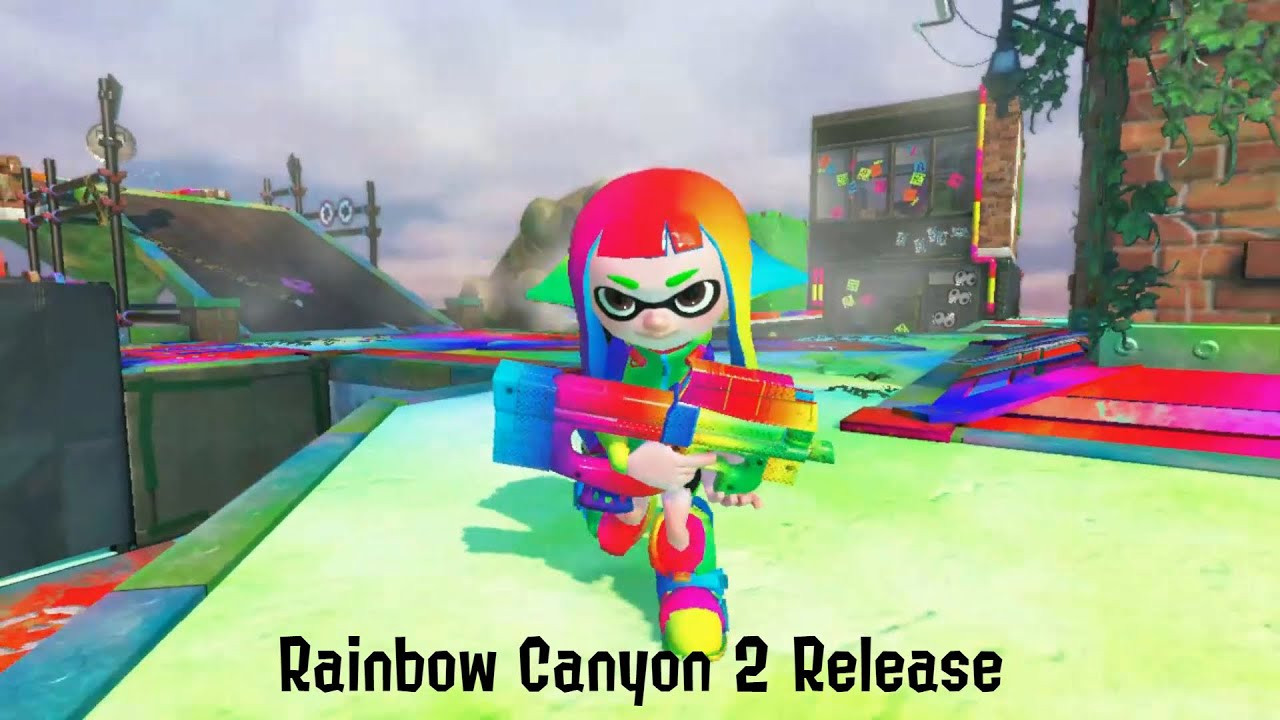 Rainbow Canyon 2 Mod for Splatoon 2 | Splatoon 2 Mods