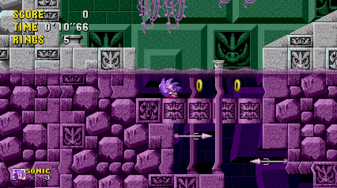 KawariNo Labyrinth in S1F Mod for Sonic the Hedgehog Forever | S1F Mods