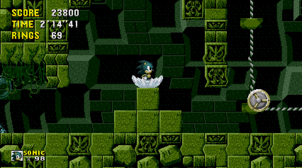 KawariNo Labyrinth in S1F Mod for Sonic the Hedgehog Forever | S1F Mods