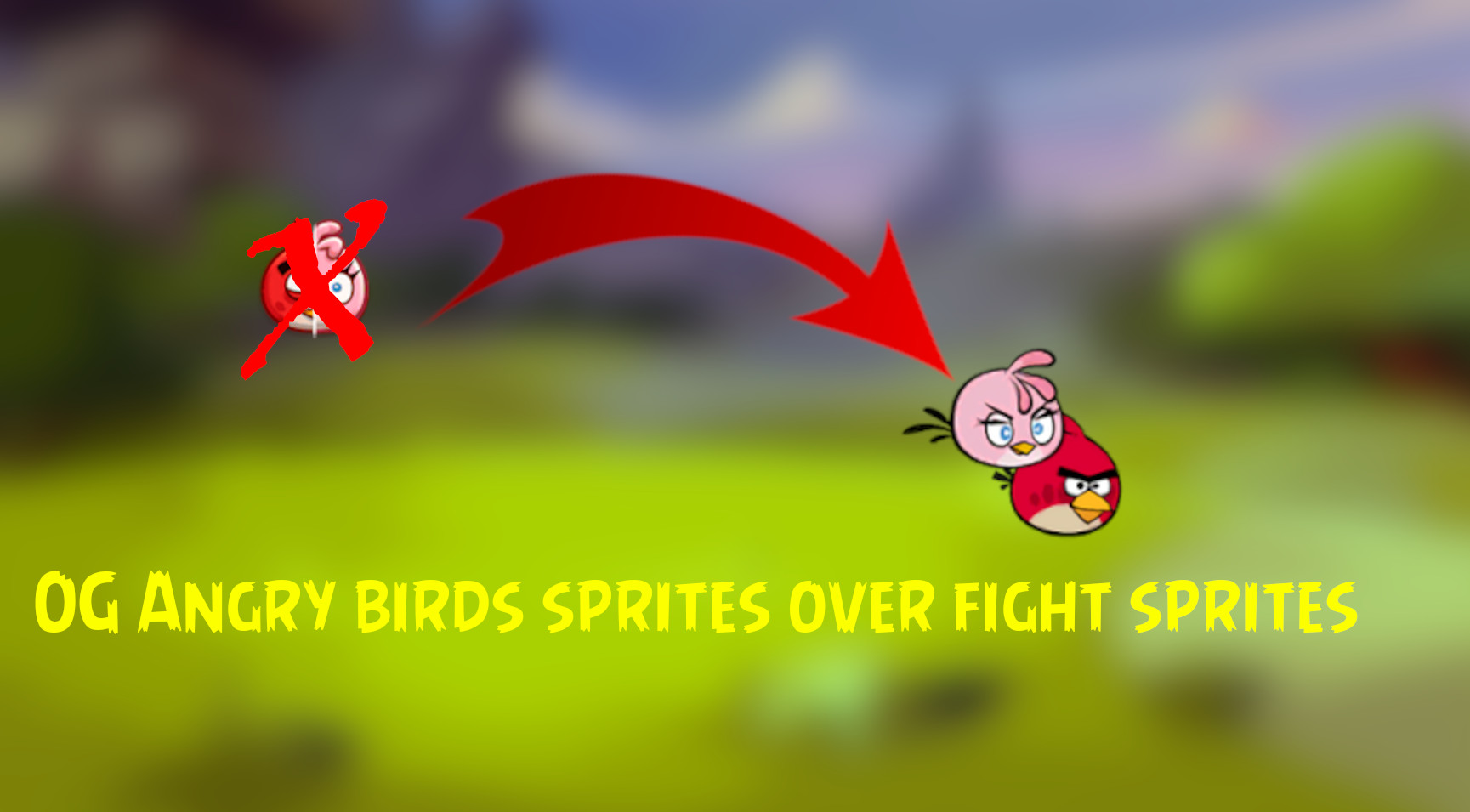 OG Angry Birds Icons Over Fight Icons Mod for Friday Night Funkin ...