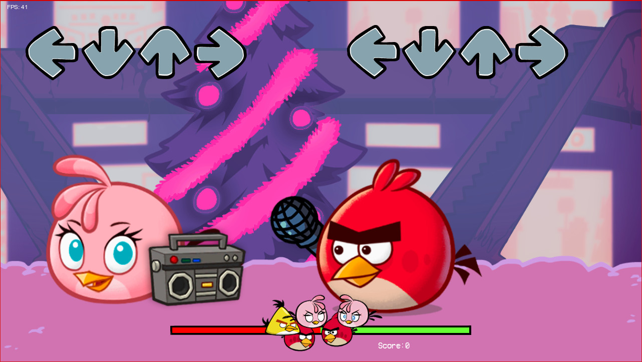 OG Angry Birds Icons Over Fight Icons Mod for Friday Night Funkin ...