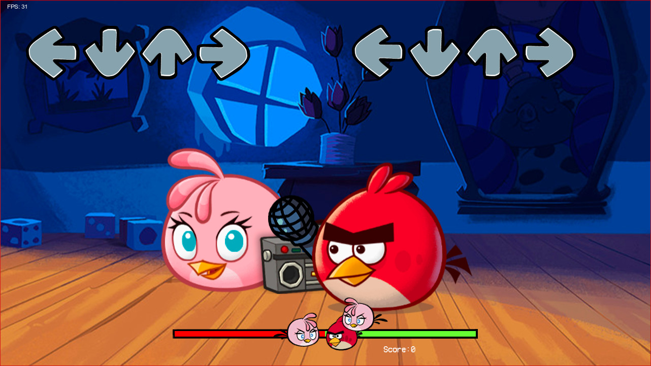 OG Angry Birds Icons Over Fight Icons Mod for Friday Night Funkin ...