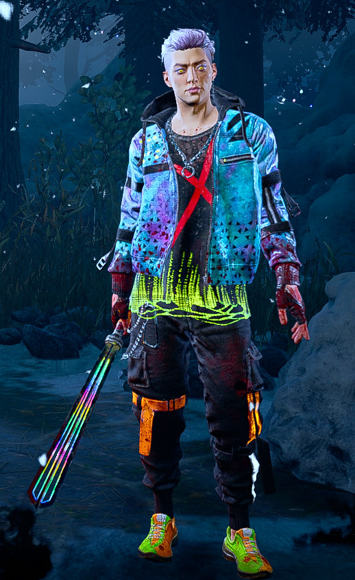 Animated Rainbow Neon Head-Smasher [Dead by Daylight] [Mods]