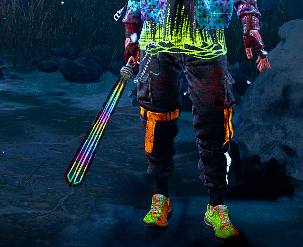 Animated Rainbow Neon Head-Smasher [Dead by Daylight] [Mods]