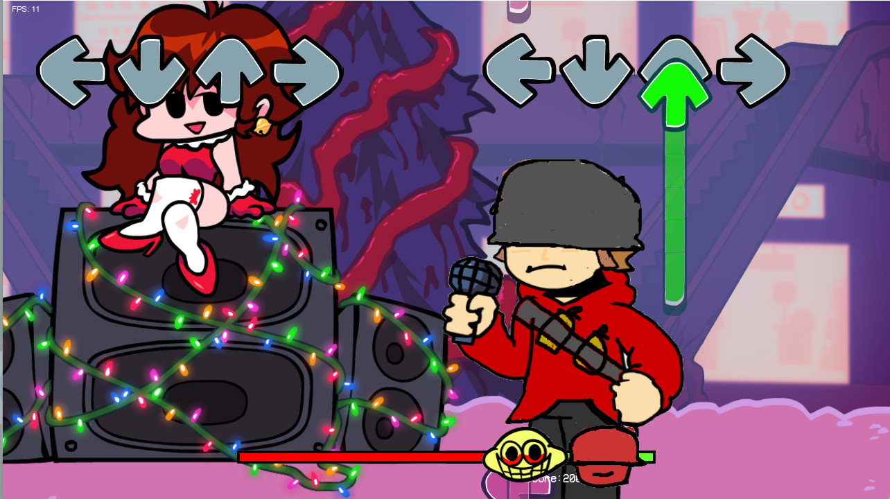 Soldier Over Boyfriend Mod for Friday Night Funkin' | FNF Mods