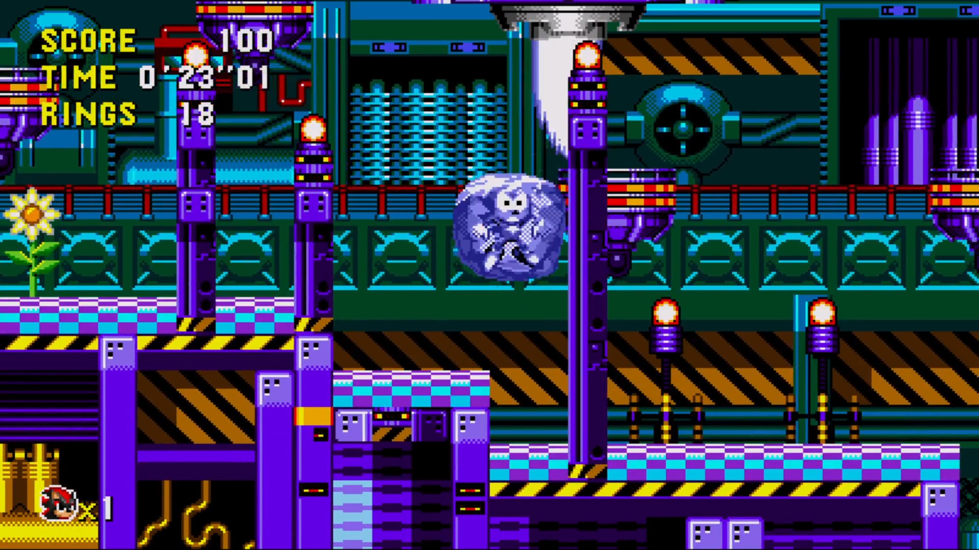 Shadow in Sonic CD Mod for Sonic CD (2011) | SCD Mods