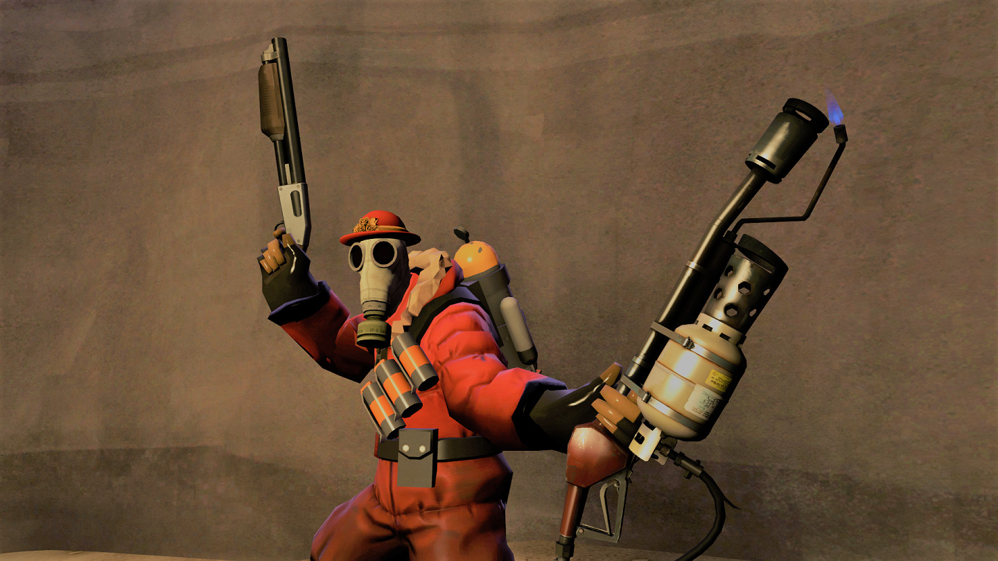 Standardized Pyro Weapon Draw Animations Mod for Team Fortress 2 | TF2 Mods
