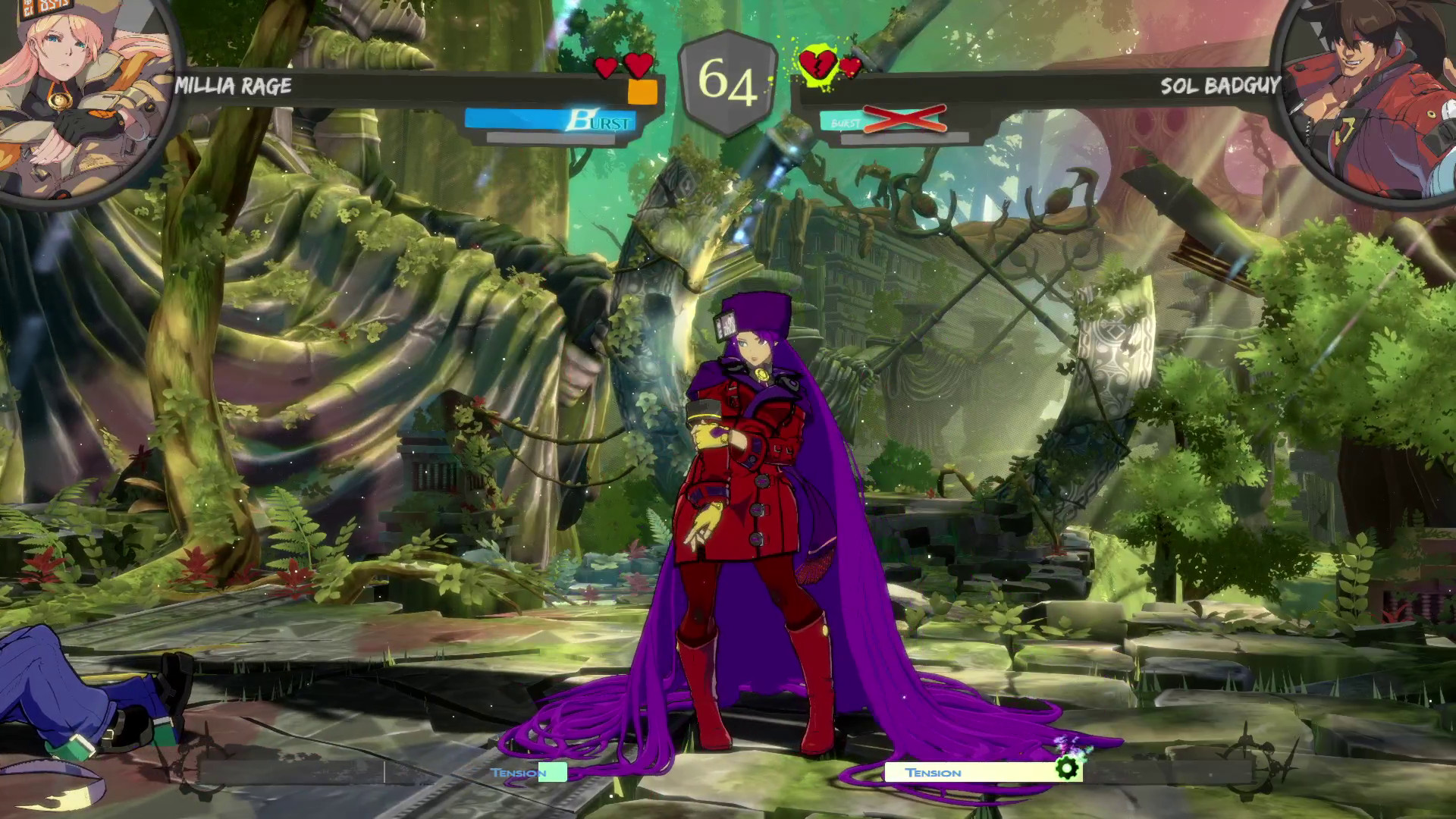 Millia Rage Shantae Color Palette Mod for GUILTY GEAR -STRIVE- | GGST Mods